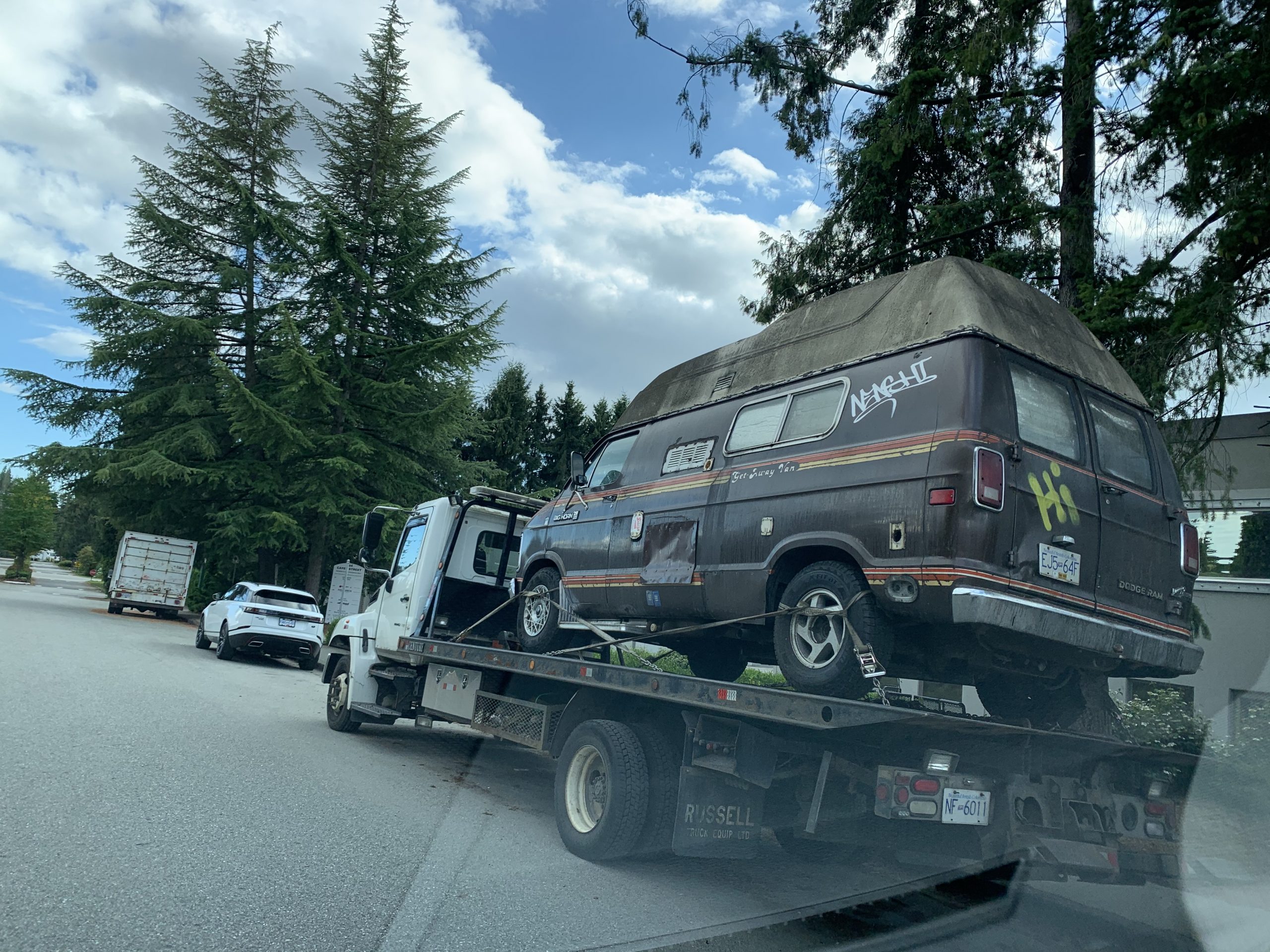 Dodge Scrap Van Removal in Vancouver - Nick's Auto Towing & Green Scrap ...